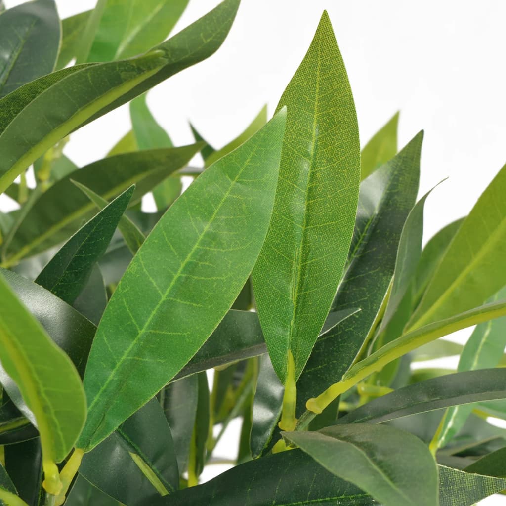 Artificial Bay Tree Plant with Pot 125 cm - Lifelike Greenery for Home ...