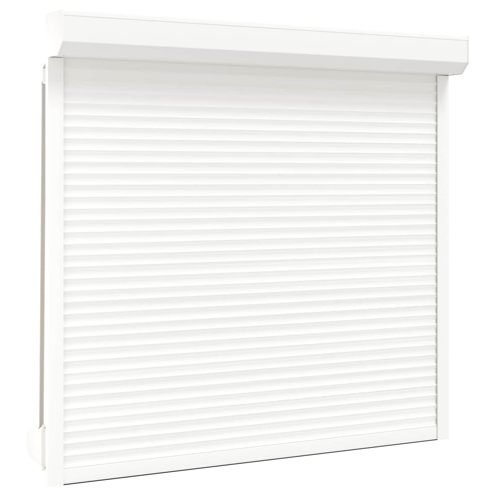 Roller Shutter White 160 x 150 cm Aluminium and Polyurethane £483.59 GBP
