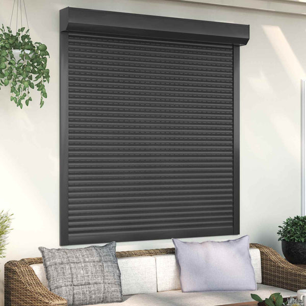 Roller Shutter Manual Anthracite 140 x 150 cm £440.39 GBP